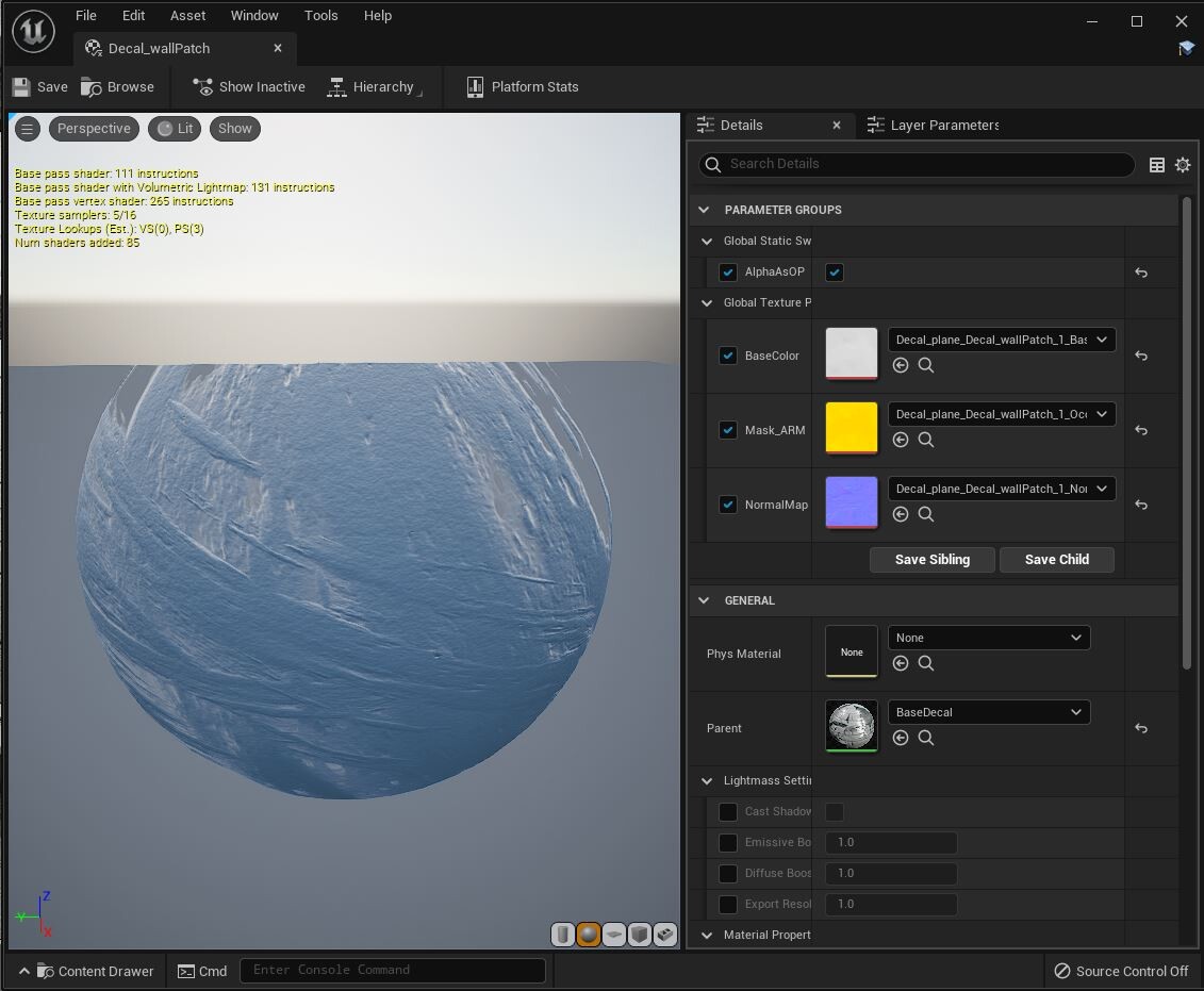 Clement Kirton - Unreal Engine 5/4 adding Decals