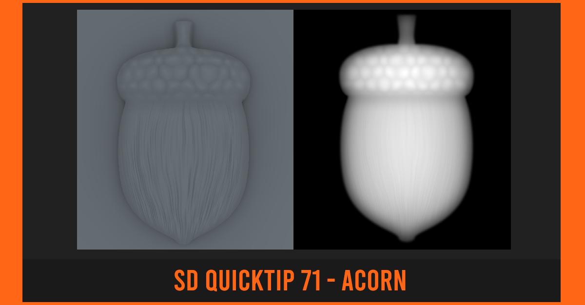 ArtStation - Substance Designer Beginner Quick Tip 71 (Acorn)