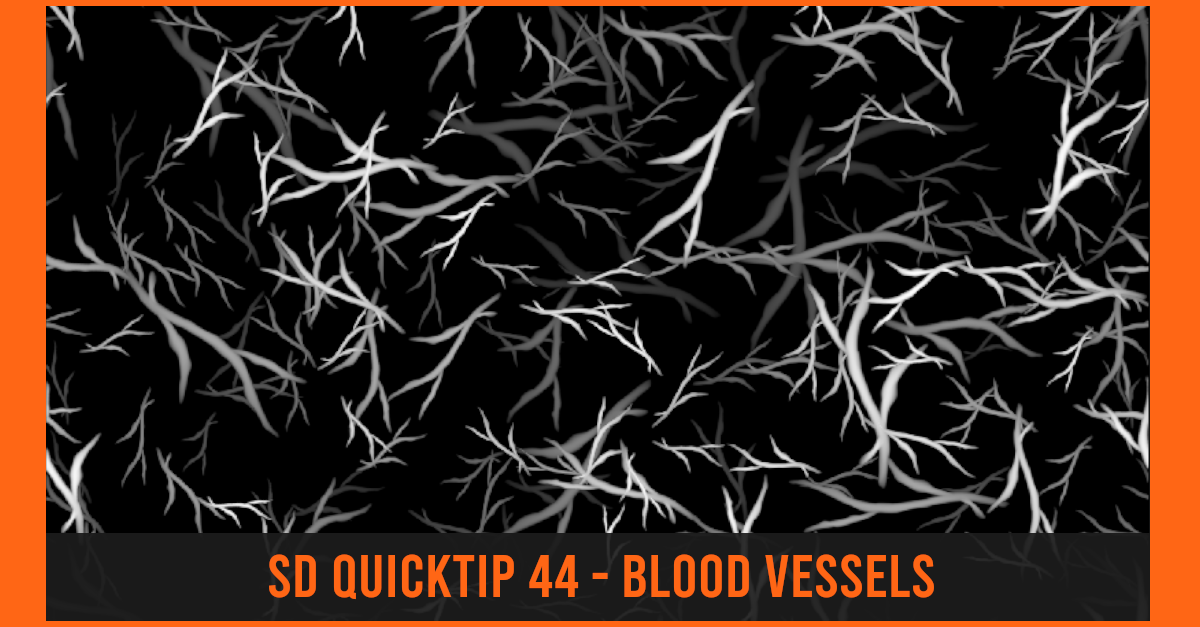 ArtStation - Substance Designer Beginner Quick Tip 44 (Blood Vessels)