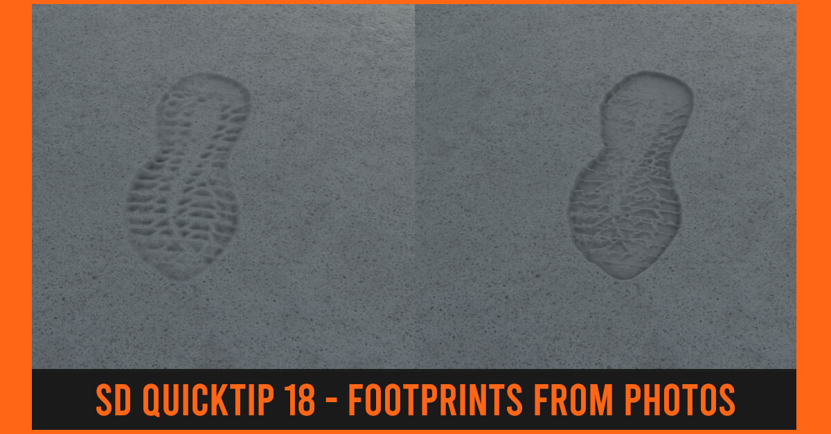 Martin Schmitter - Substance Designer Beginner Quick Tip 18 (Foot/Shoe ...