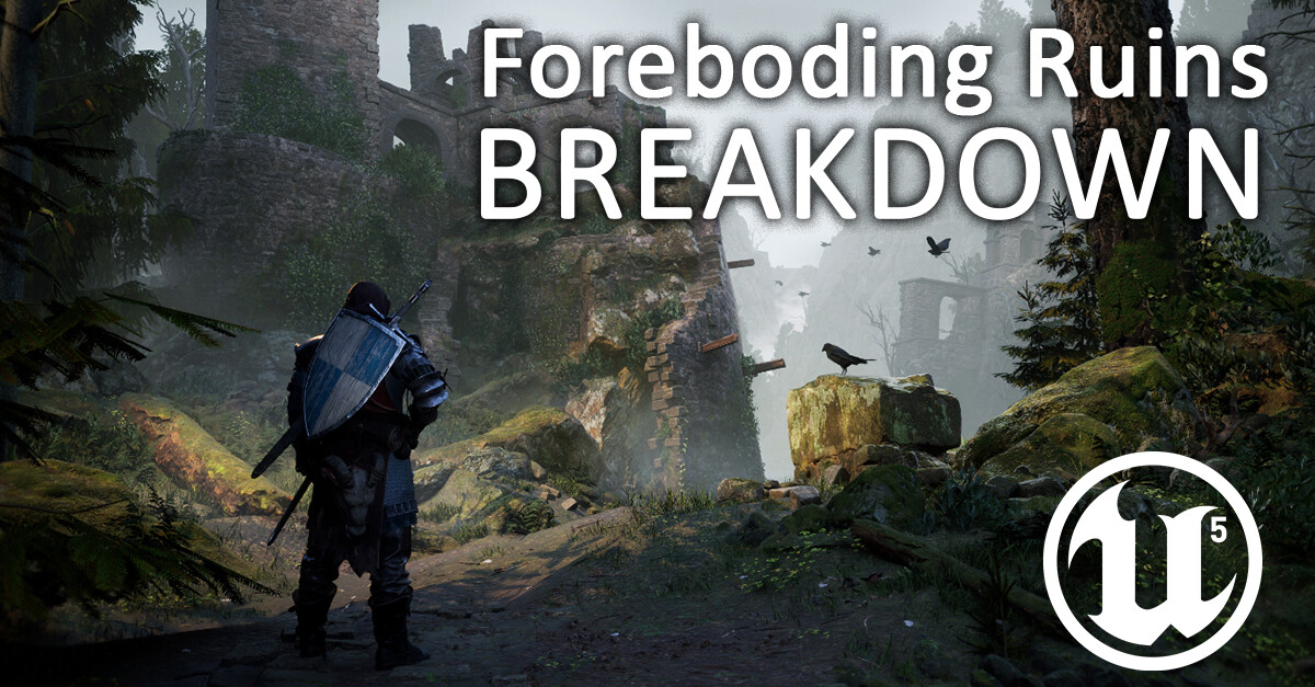 ArtStation - Foreboding Ruins: breakdown