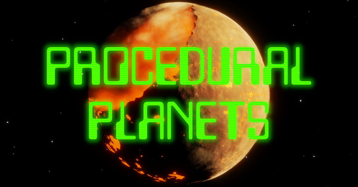 ArtOfKarlB - WIP: Procedural Planets!