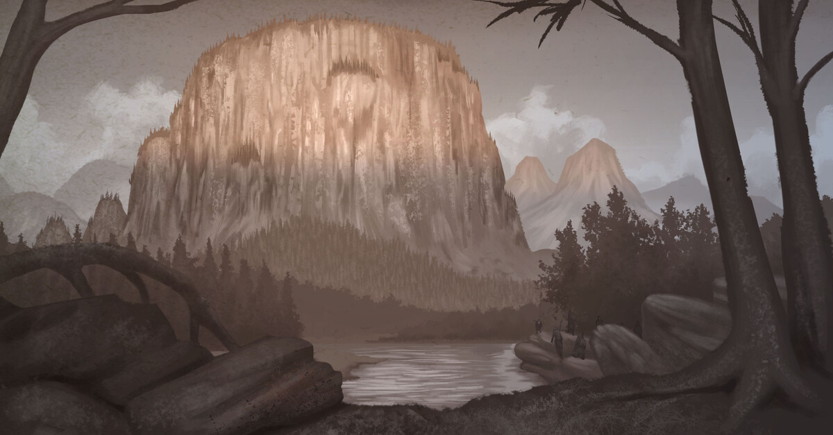 ArtStation - Fantasy project, work in progress - Bald hill thumbnails