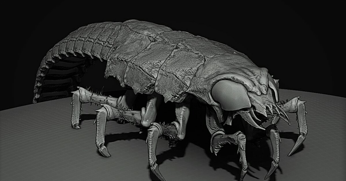 ArtStation - CRAWLERS pack - update number UX-8 00AbWr