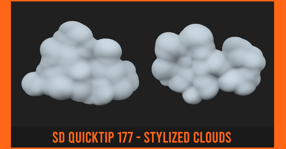 ArtStation - Substance Designer Beginner Quicktip 177 (Stylized Clouds)