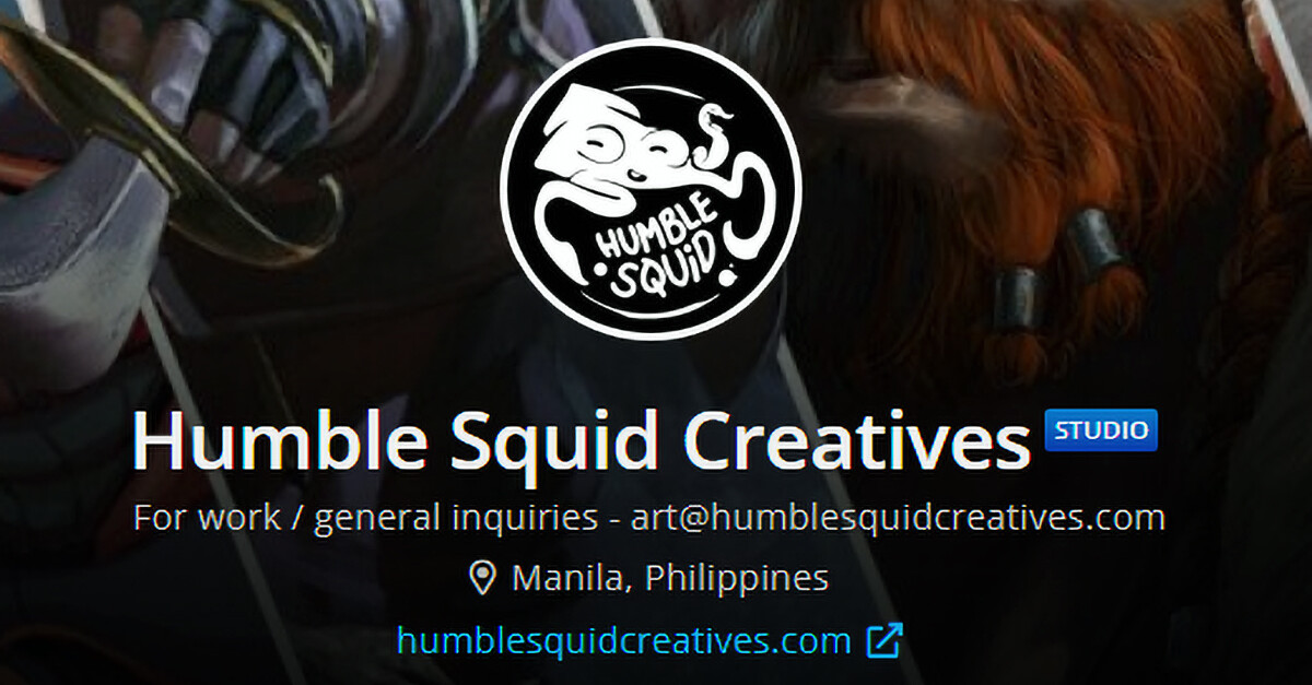 ArtStation - Humble Squid Website