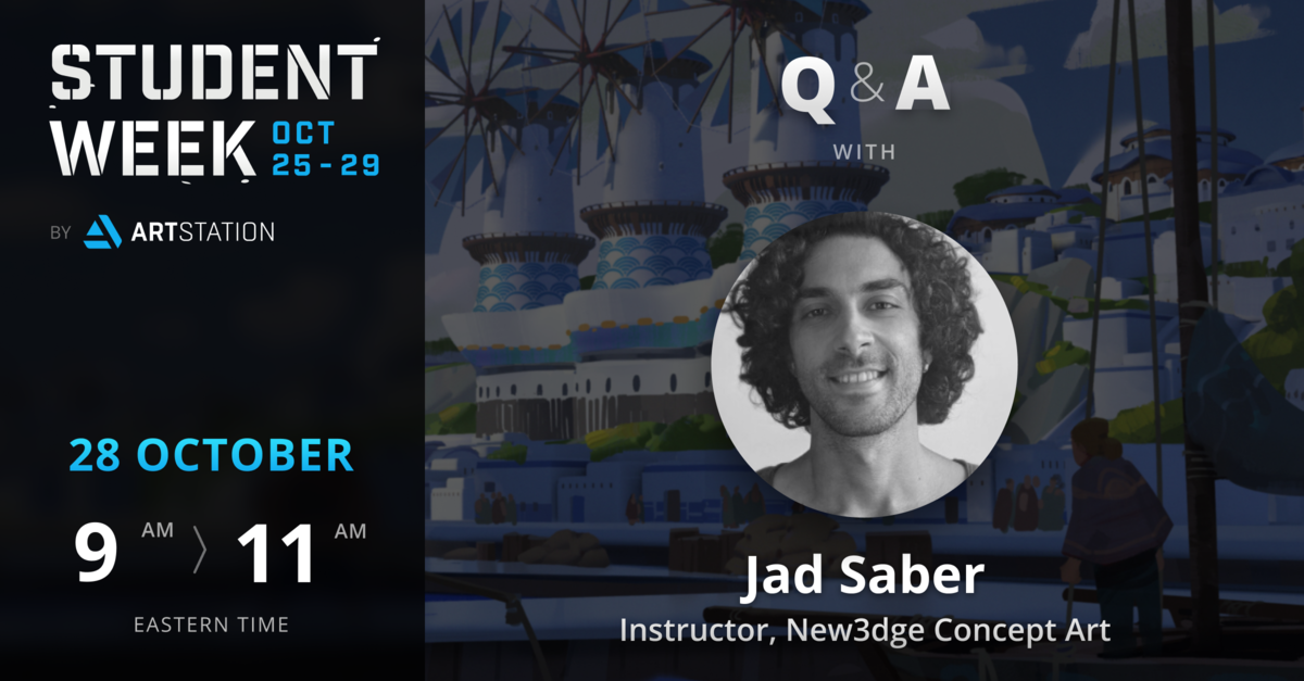 ArtStation - Student week X New3dge: Q&A