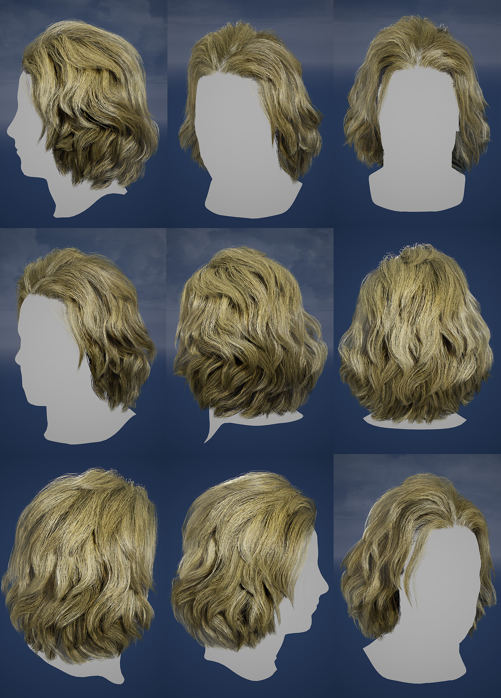 Kaori Furusawa - Hair Study