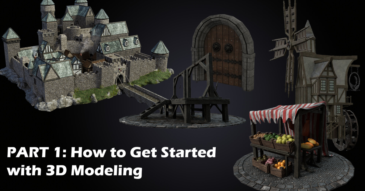 ArtStation - PART 1: How to Get Started with 3D Modeling