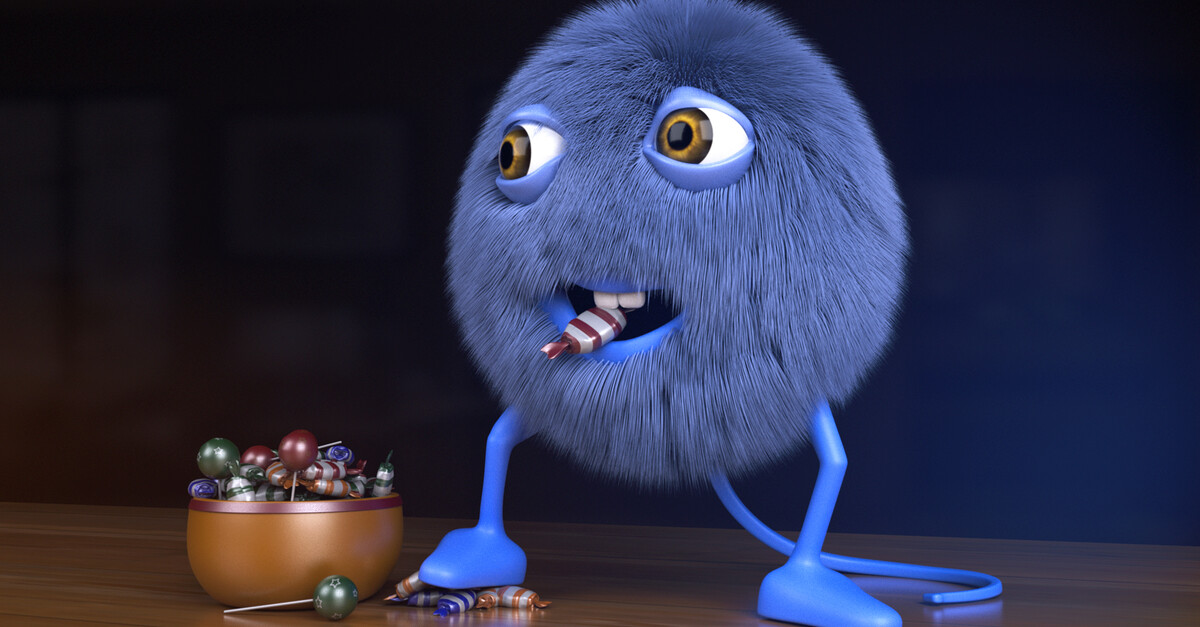 ArtStation - Meet the hungry Mr. Ball