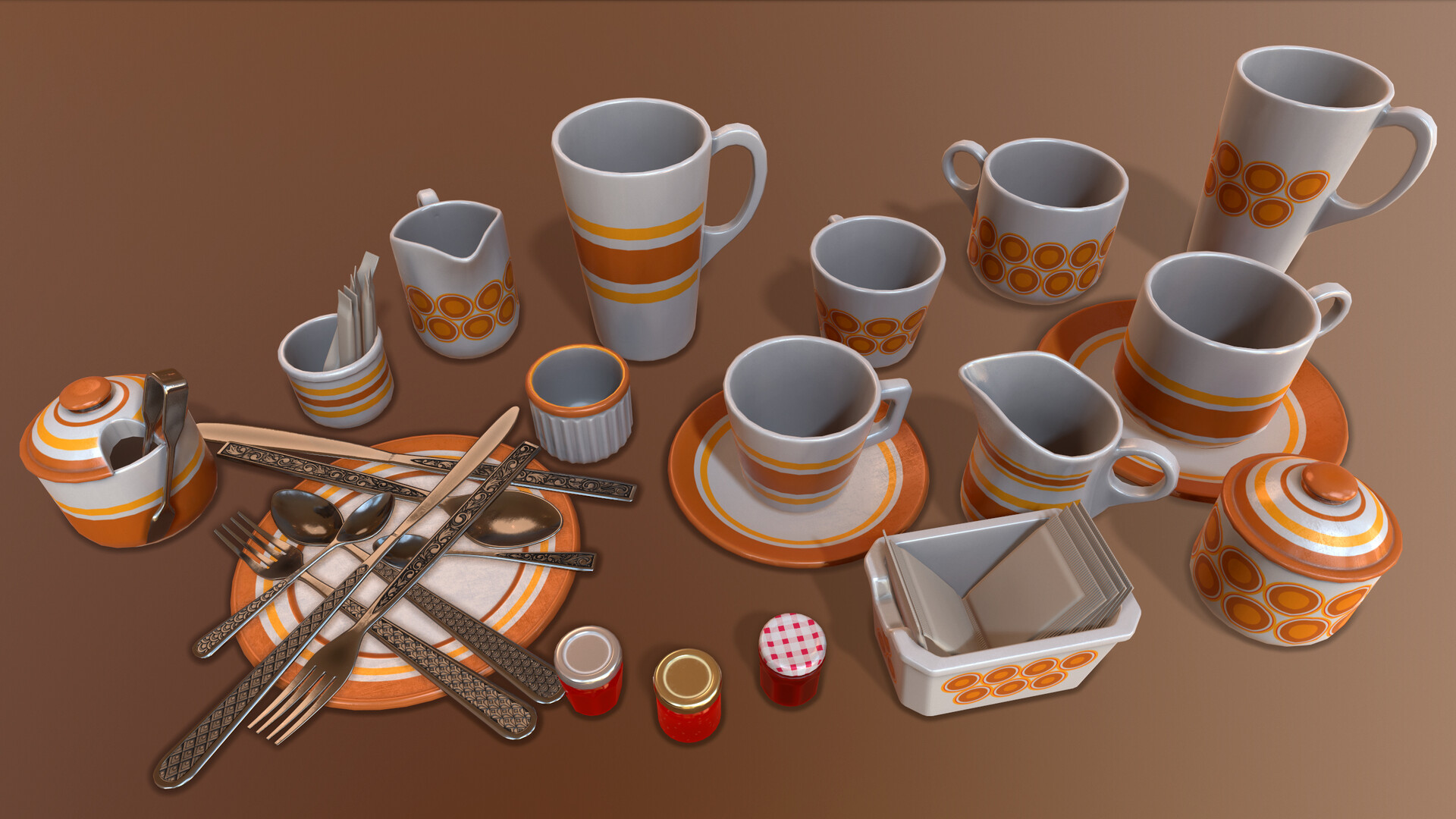 Desmond Walsh - Coffee Shop Props - WIP 4