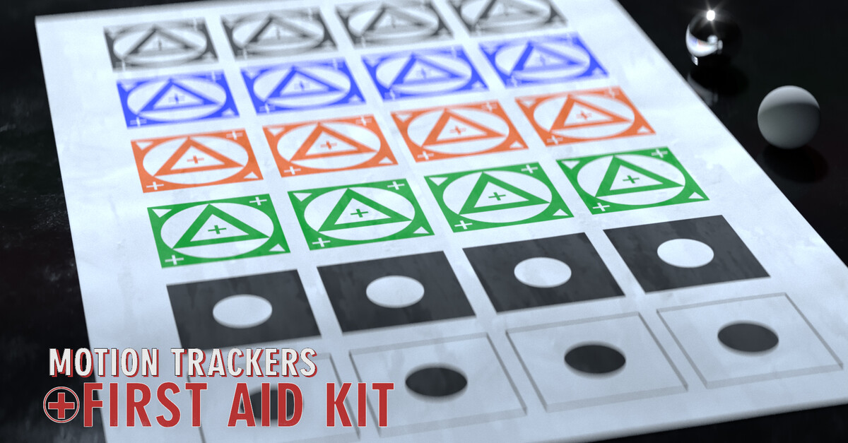 ArtStation - Free Motion Trackers .psd to help you out!