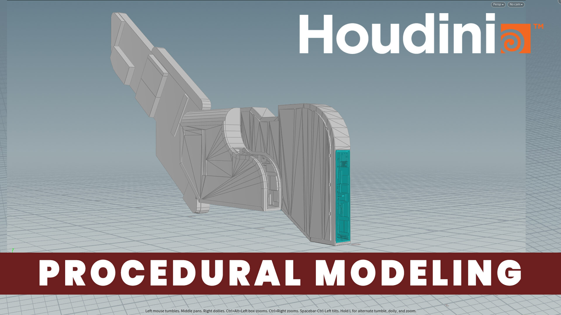 Radu Cius - Procedural Modeling in Houdini Tutorial