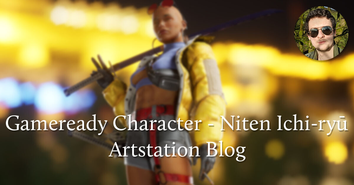 ArtStation - Gameready Character - Niten Ichi-ryū - Update 4