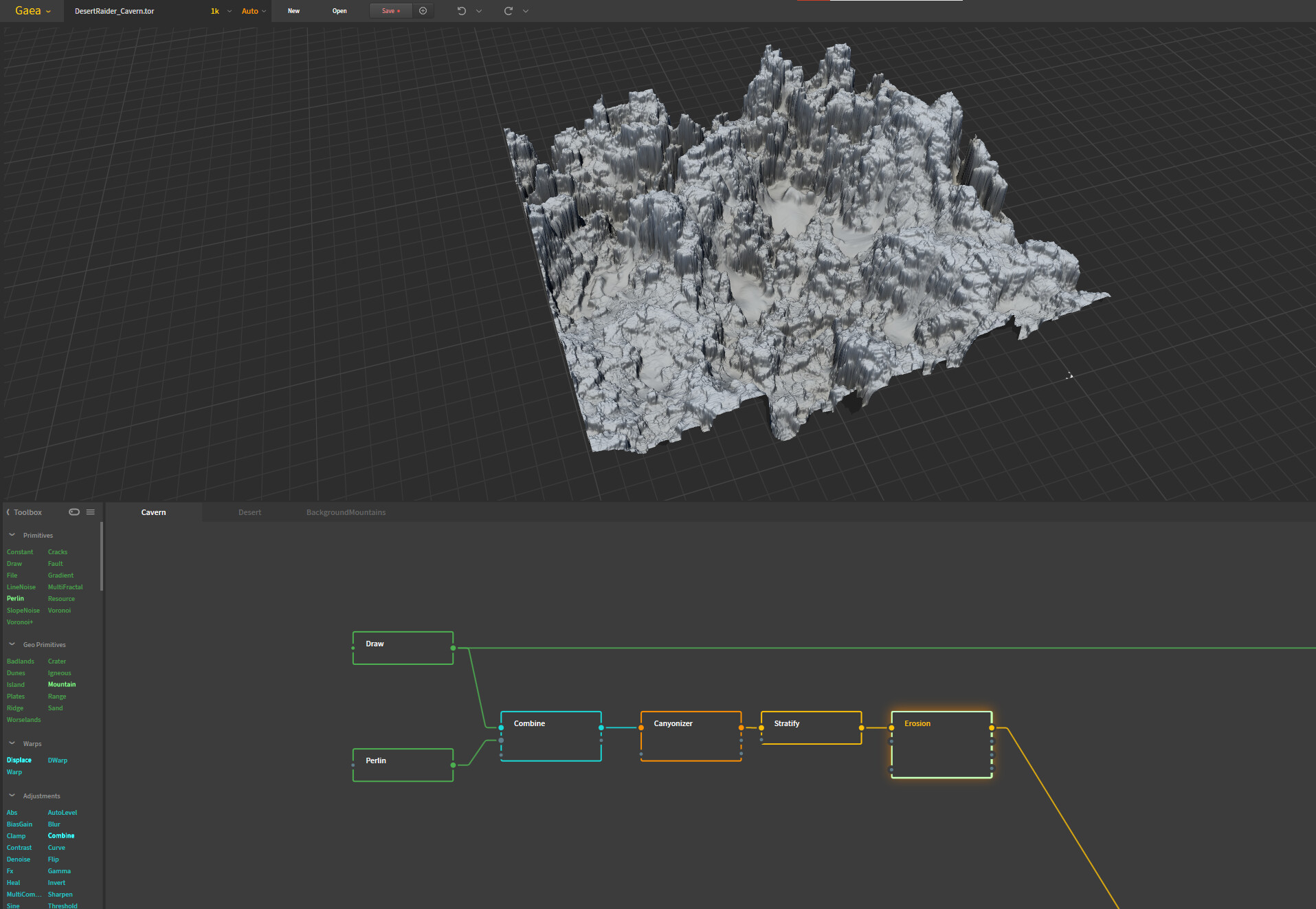 Yusri Ghouse - How I created landscapes in Gaea for my Unreal Engine 5 animation sequence: For ...