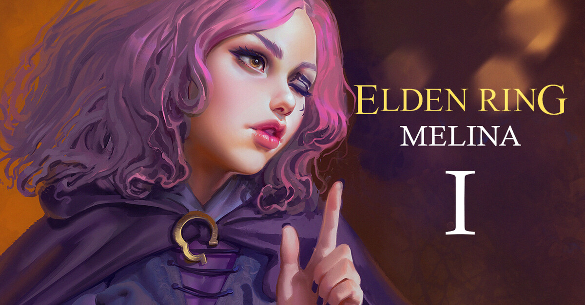 ArtStation - Melina - Elden Ring - Sketch to final - Part 01