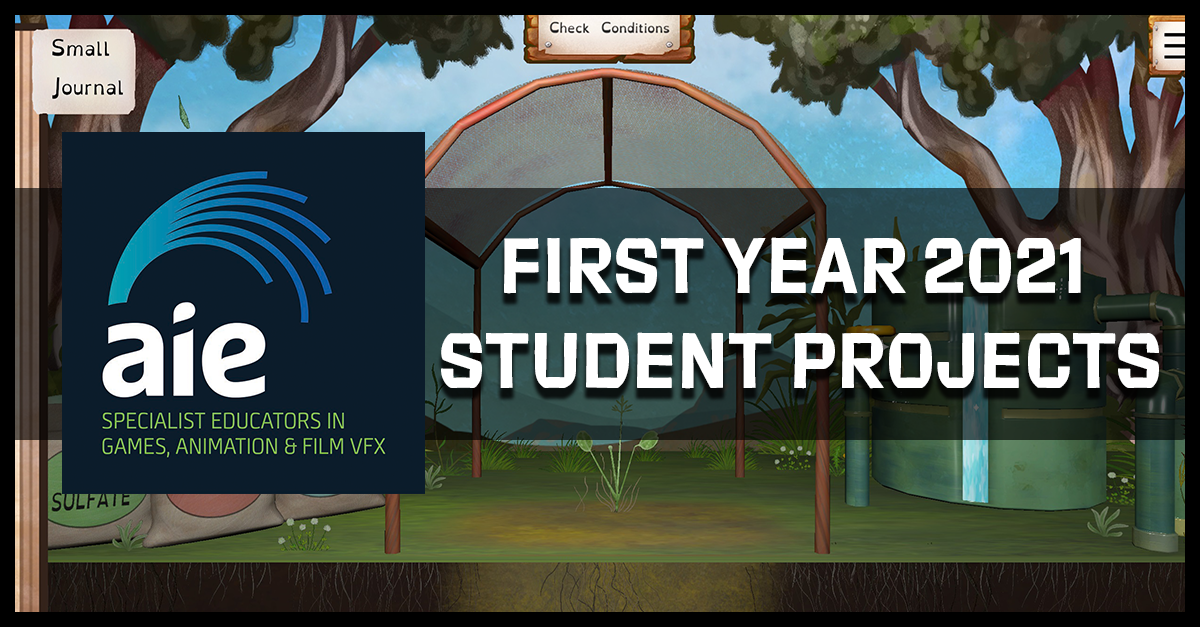 ArtStation - First Year, Game Productions - AIE Canberra - 2021