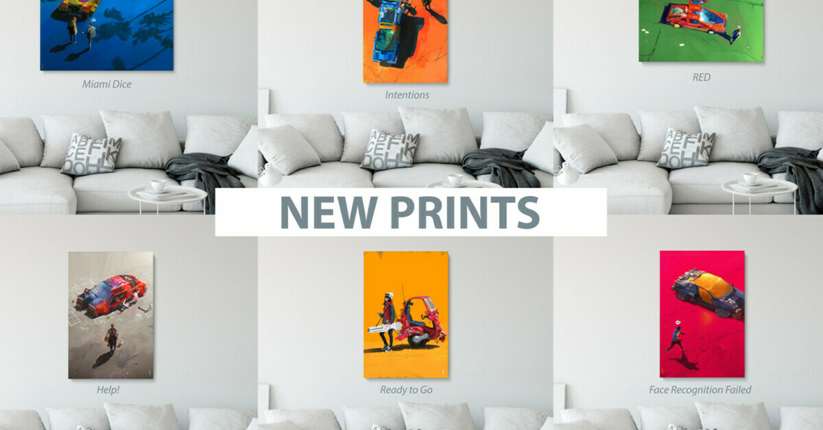 ArtStation - New Prints!