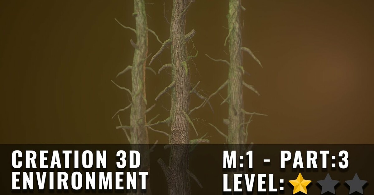ArtStation - 3D ENVIRONMENT CREATION: Creating Stylized Assets [ module ...