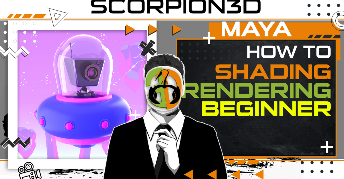 ArtStation - MAYA LIGHTING AND RENDERING TUTORIAL: SHADING AND LIGHTING ...