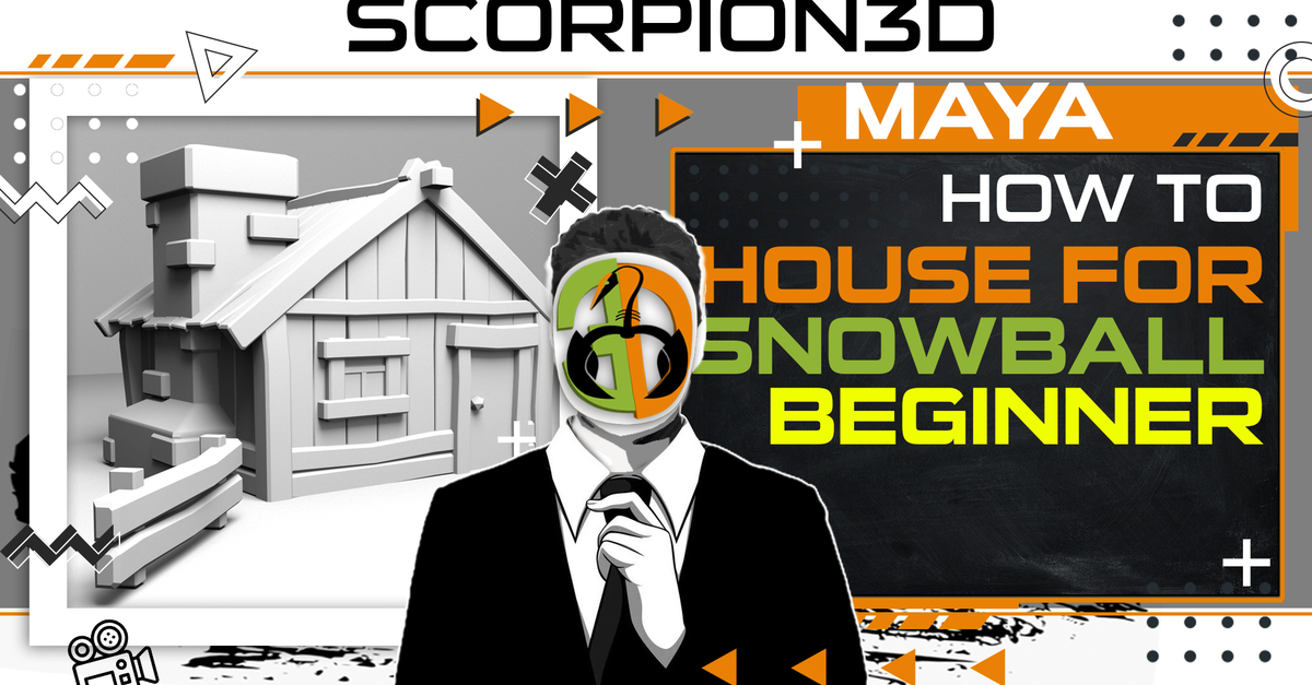 ArtStation - MAYA MODELING TUTORIAL: HOW TO MODEL HOUSE FOR BEGINNER