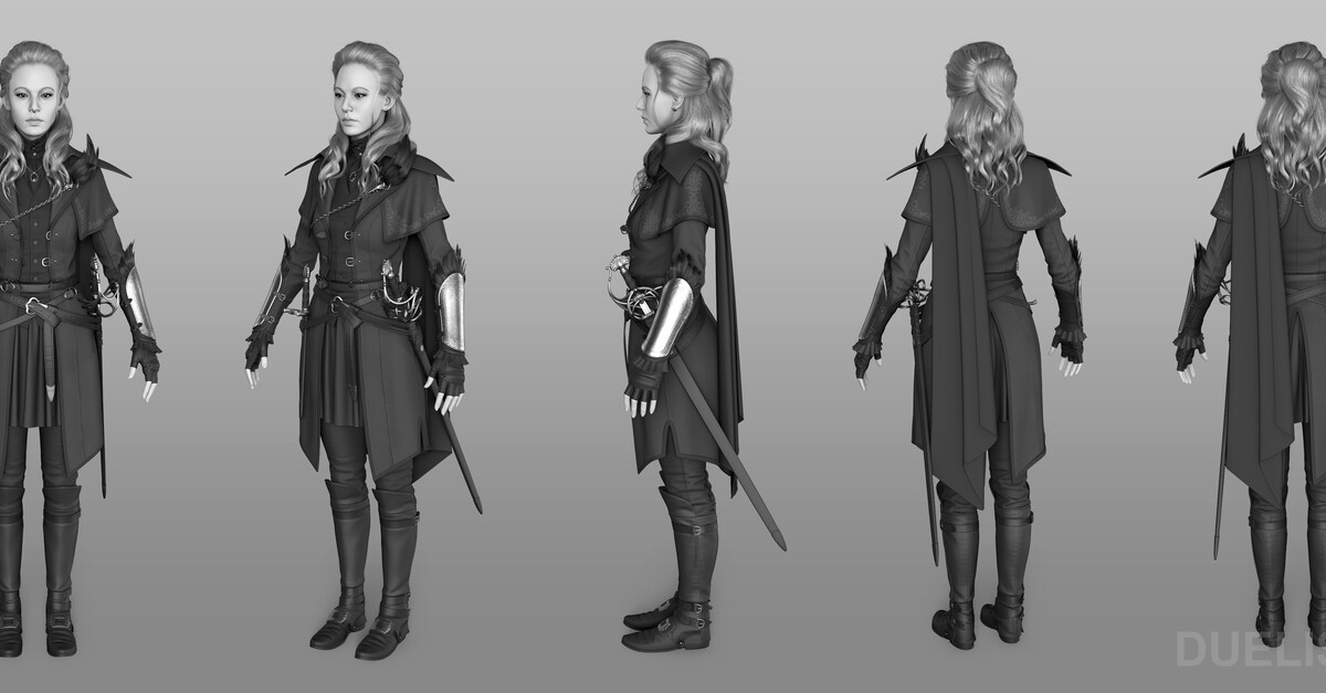 ArtStation - Duelist WIP8