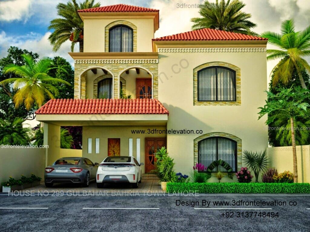 Front Design Of House Construction