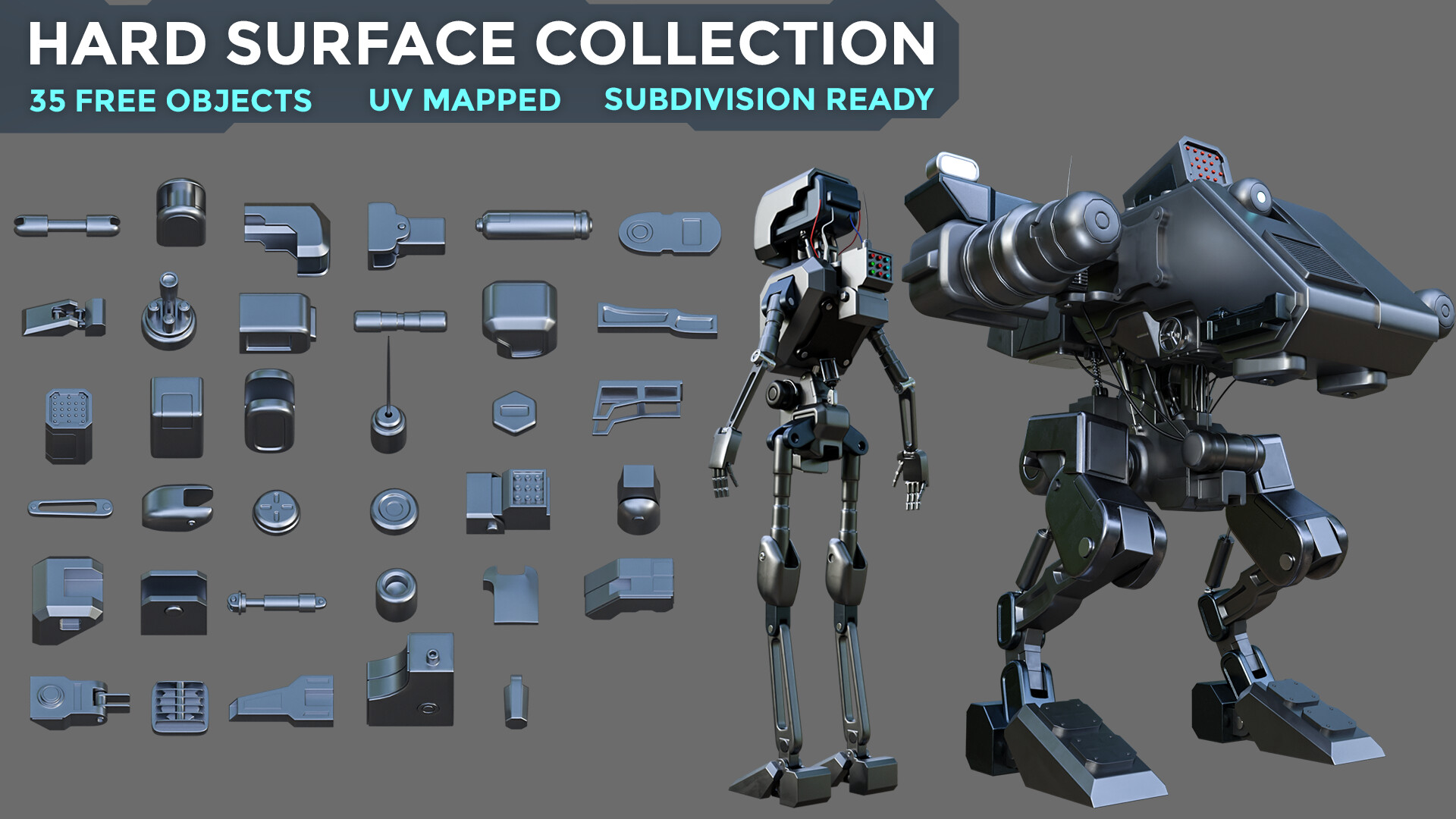 Chuck CG - FREE Hard Surface Collection