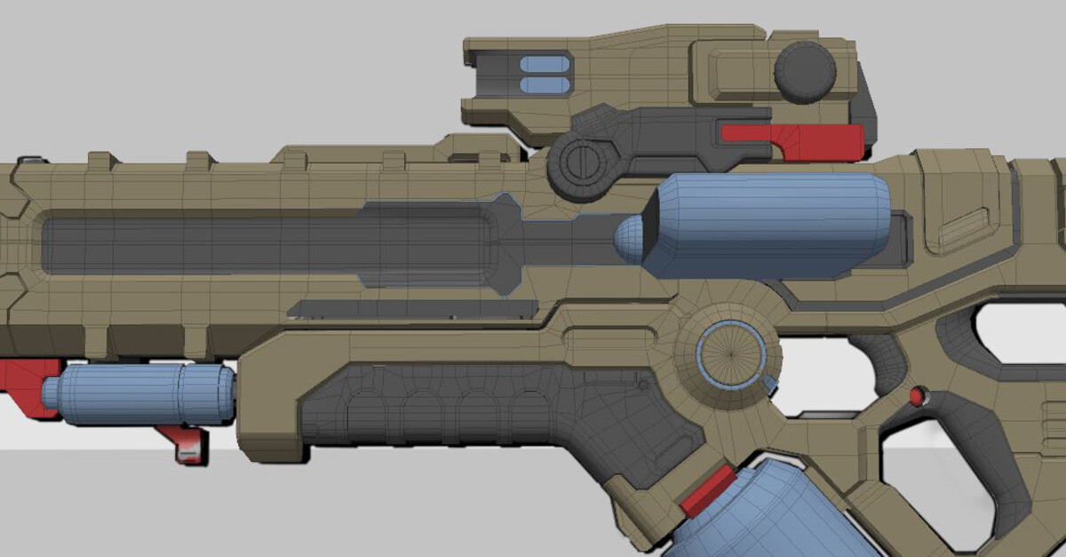 ArtStation - Railgun Project - Update 01