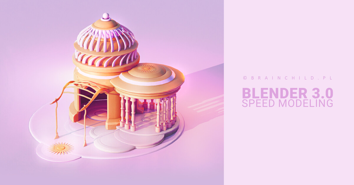 3d game artist | 3d art | Game Art | - BLENDER 3.0 | 3D TEMPLE Modeling ...