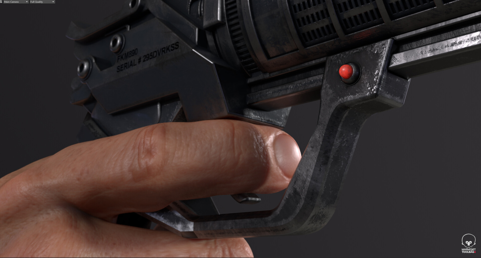 Brad Myers - Ryan Gosling Likeness: Posed with gun