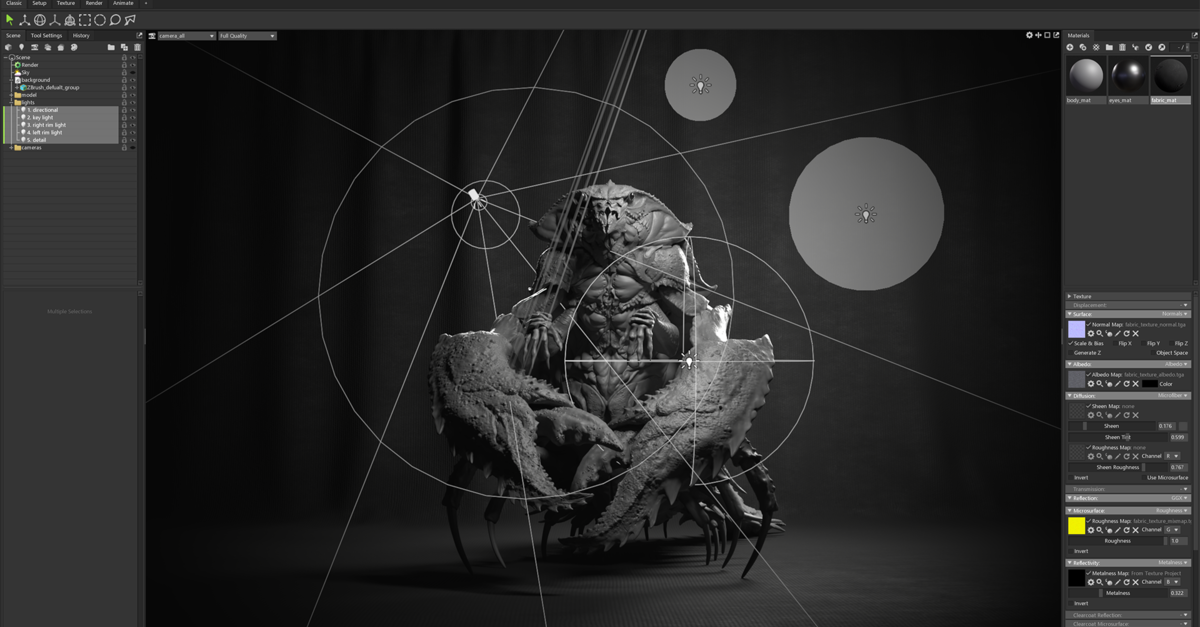 ArtStation - A few words how I render my models.