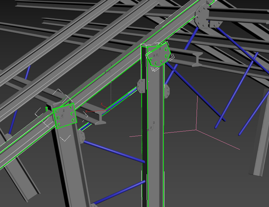 Daniel Cormino - "CrashSite" 08 - Materials and modeling - Steel beams