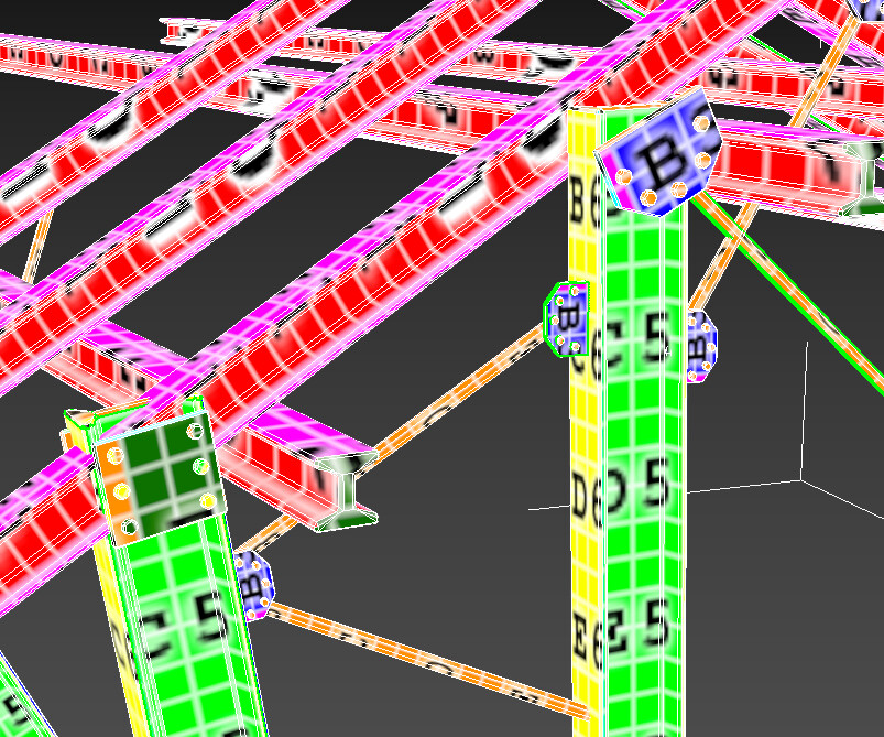 Daniel Cormino - "CrashSite" 08 - Materials and modeling - Steel beams