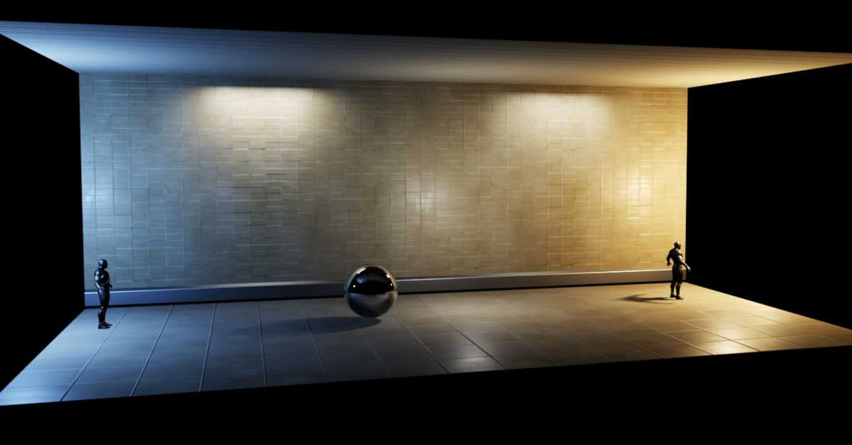 ArtStation - Overwatch inspired scene: 1 - starting simple