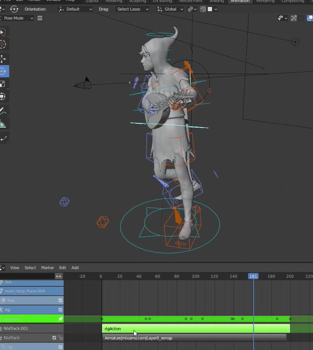 GarageFarm.NET Render Farm - Refining Motion Capture with Mixamo, Auto Rig Pro and Blender