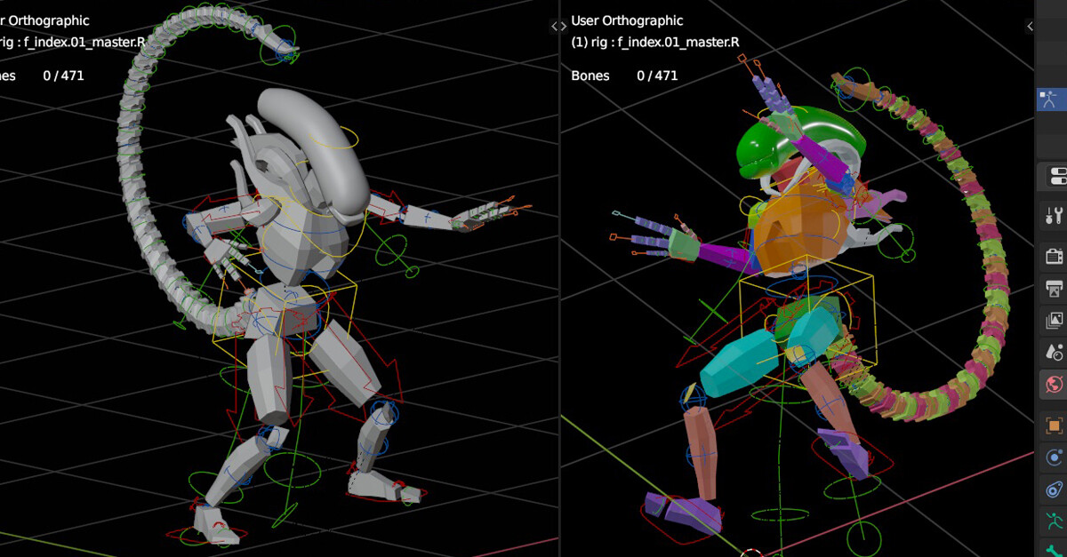 ArtStation - Three Worlds, One Image: Creating Reference Figures in Daz ...