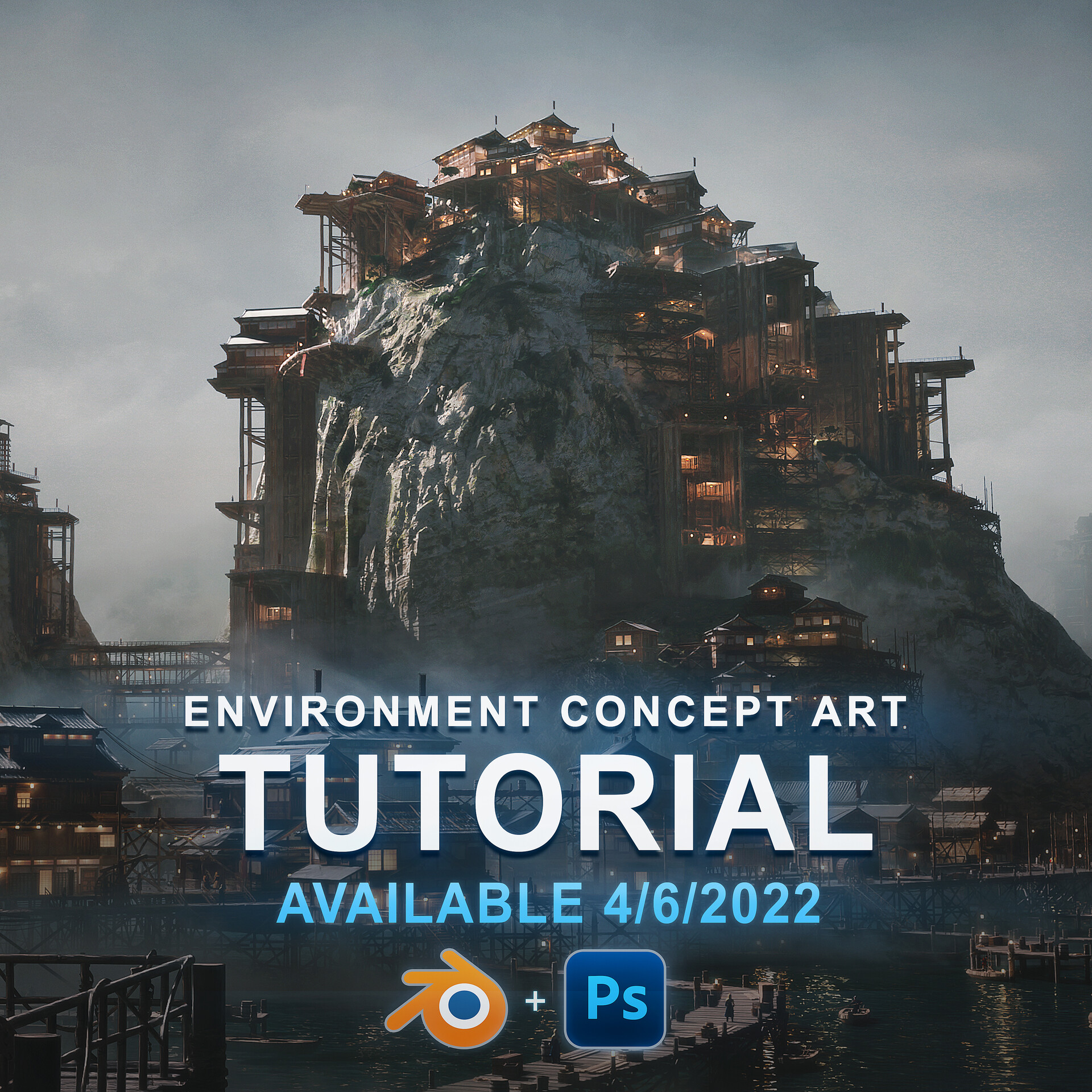 Kevin Jick - Environment Concept Art Tutorial Announcement!