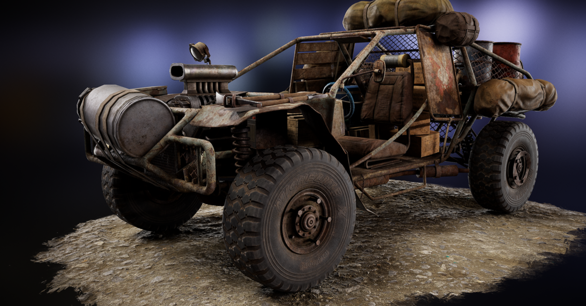 ArtStation - Buggy "Nomad"