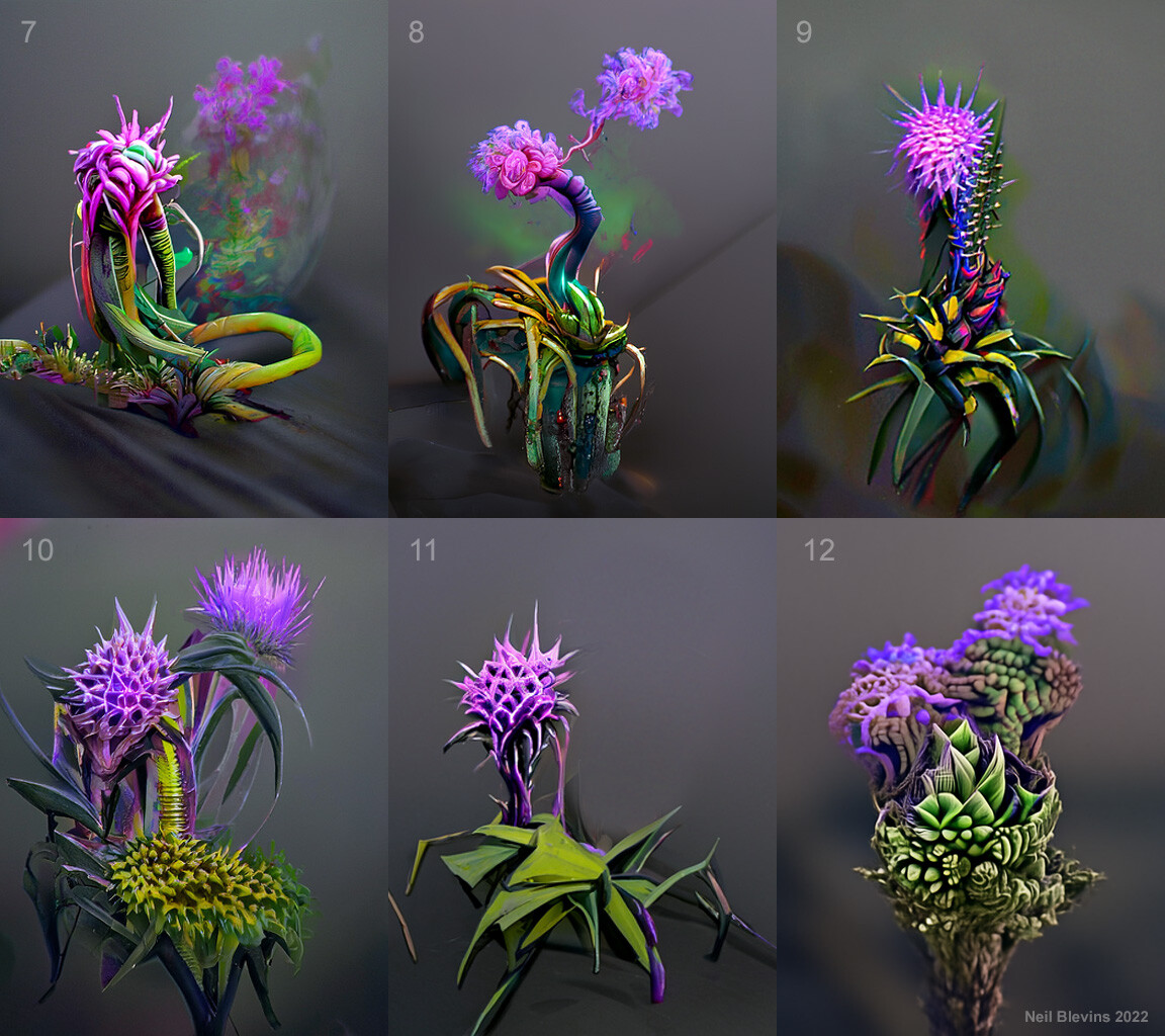 Neil Blevins - Alien Plants