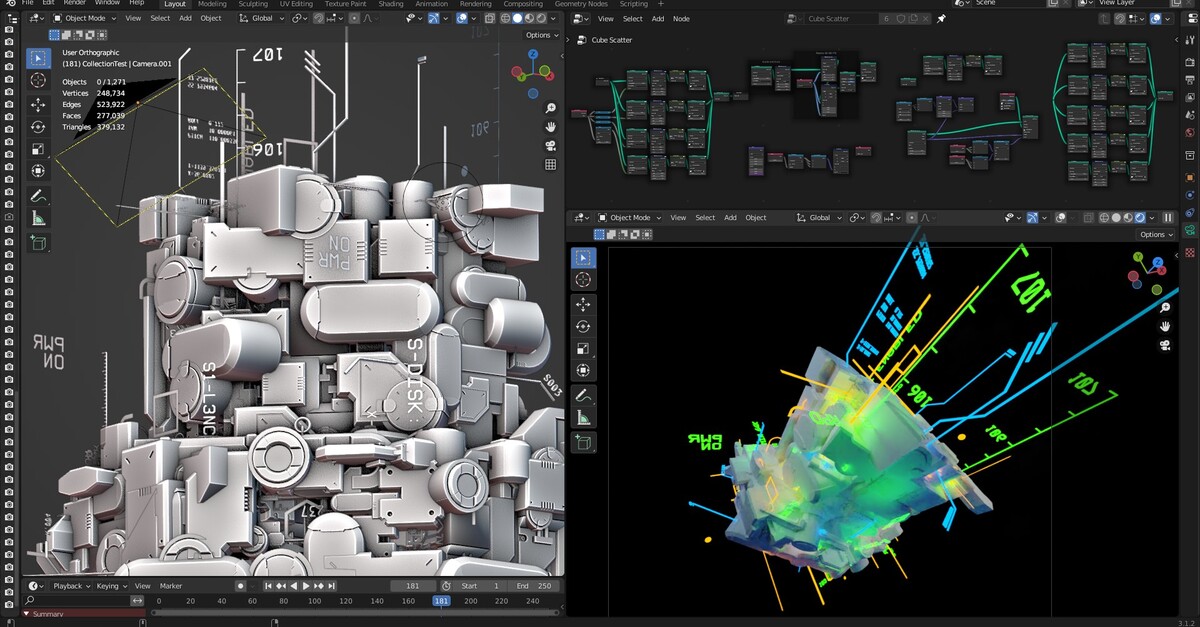 ArtStation - Generative FUI Technique 2022