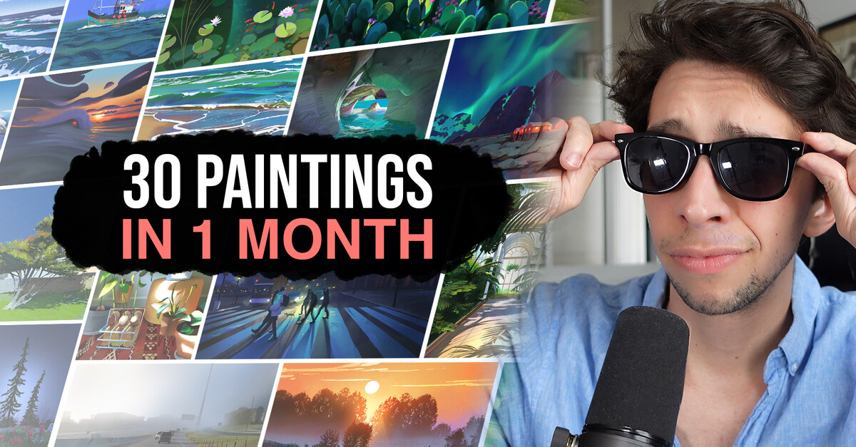 ArtStation - I Made 1 Painting Every Day for 30 Days and This is What ...