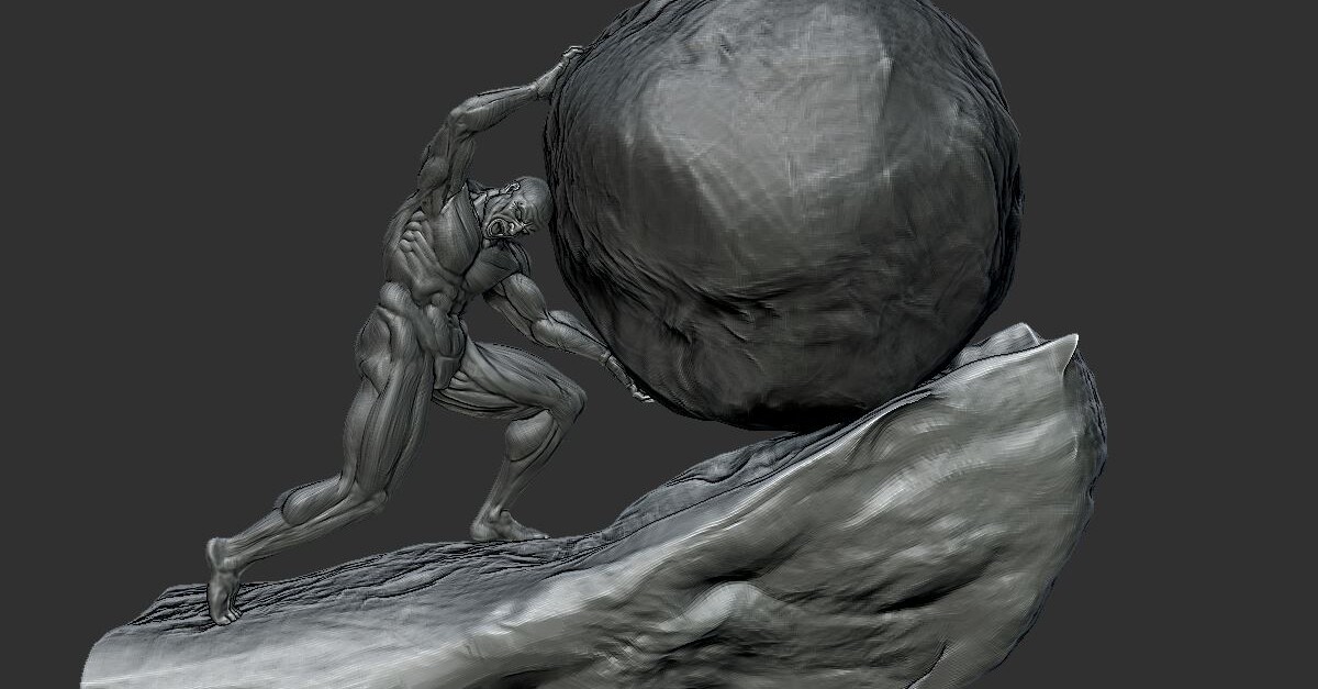 ArtStation - Sisyphus WIP