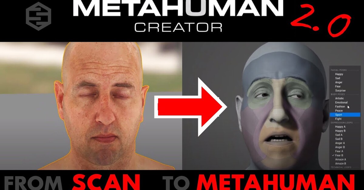David Bittorf - Create Your Own Custom Metahuman with Mesh to Metahuman Editor