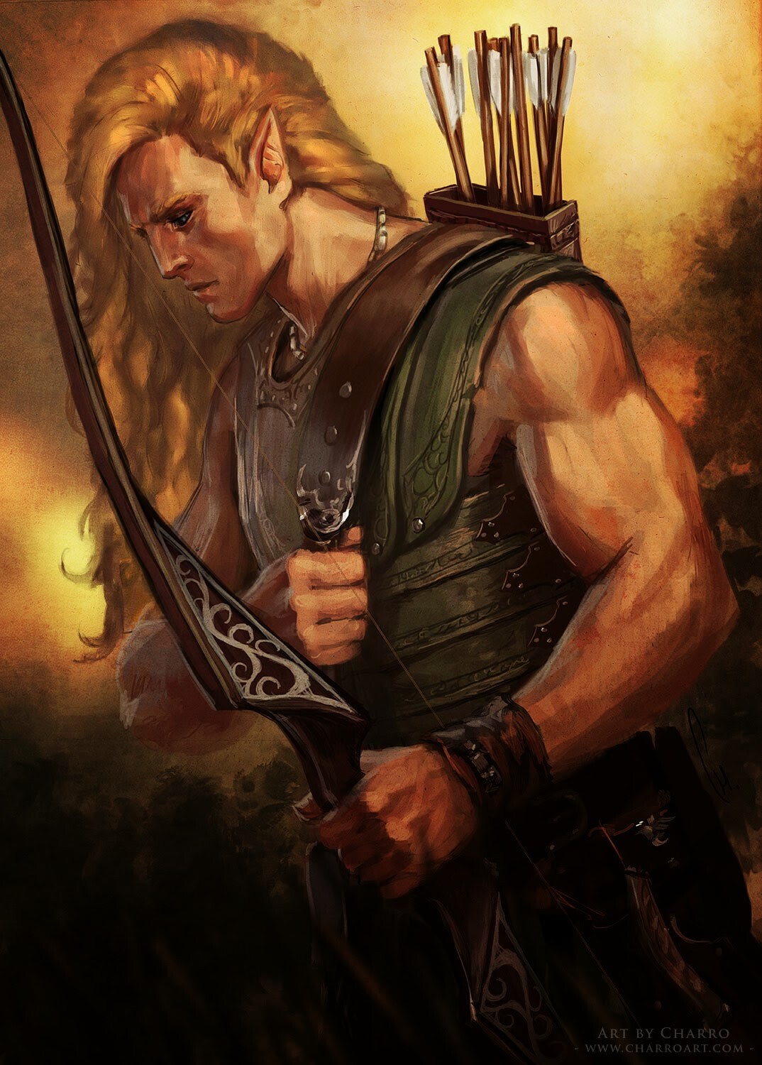 ArtStation - Archer Cover Art for La Búsqueda