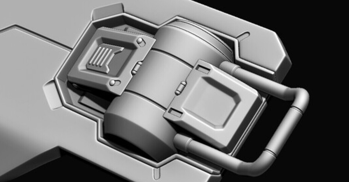 ArtStation - Workflow Test - SubD + Zbrush Boolean