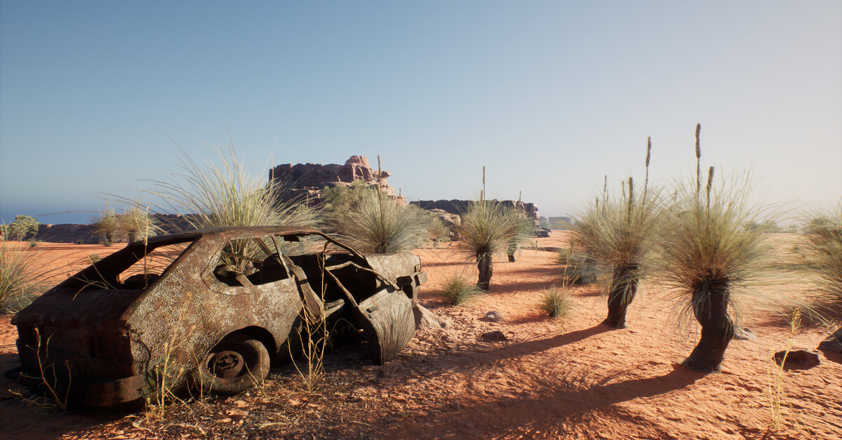 ArtStation - Desert Landscape in Unreal Engine 5