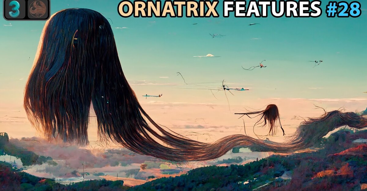 ArtStation - Ornatrix Features #28 - Branching Demo in 3ds Max.