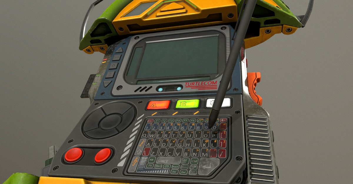 ArtStation - TMNT Turtlecom WIP 09