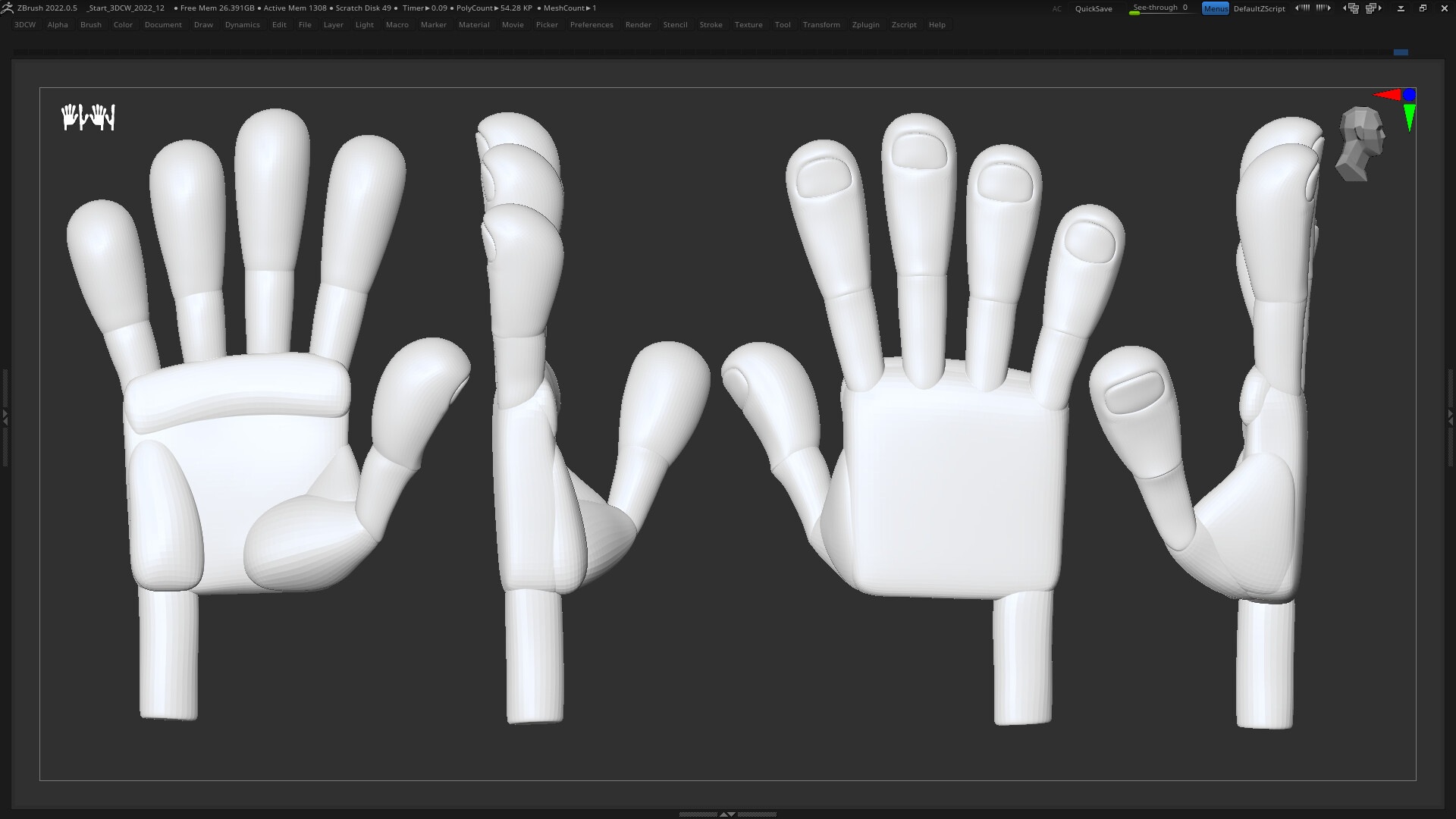 George Zaky - Stylized Hand Tutorial